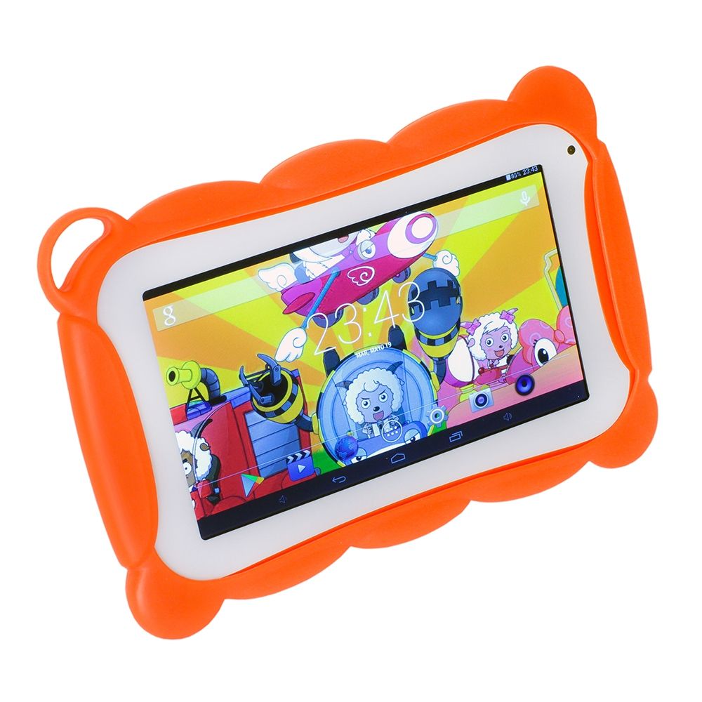 TABLET UNIC NIÑOS KIDS - PANTALLA ULTRA RESISTENTE - NARANJA - Catálogo ...